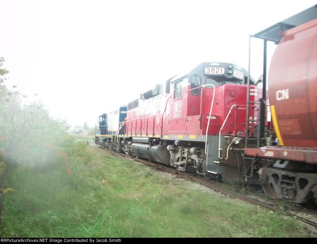 GEXR 581 going up a 4% grade